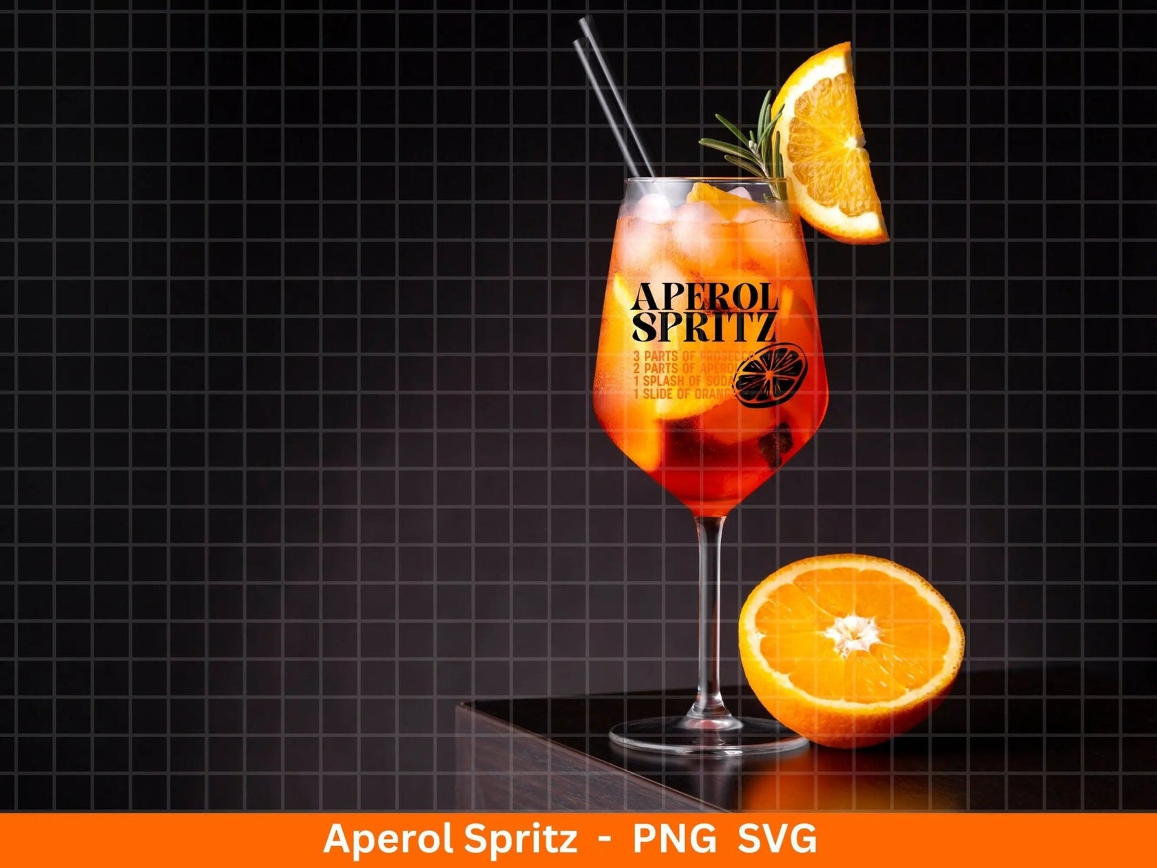 Aperol Spritz SVG PNG Datei online kaufen