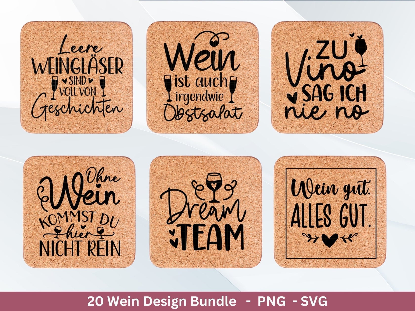 Plotterdatei Wein Sprüche für Weinliebhaber kaufen