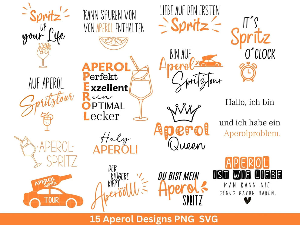 German Aperol Bundle Holy Aperoli png online kaufen