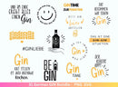 Plotterdatei Gin Bundle online kaufen
