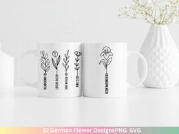 German Plotterdatei Wildblumen online kaufen