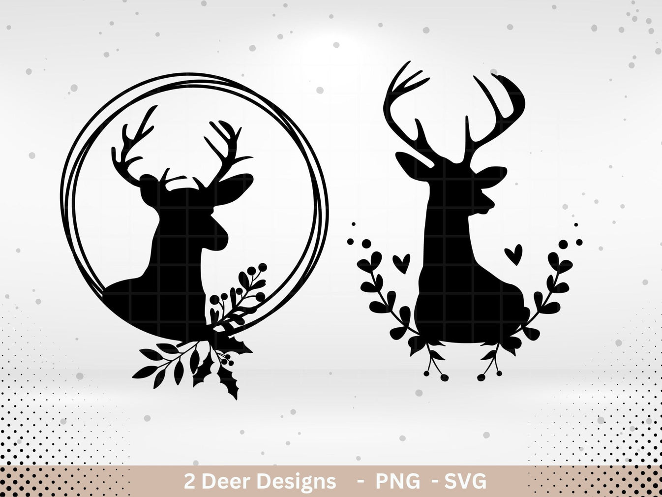 Weihnachten Hirsch Plotterdatei kaufen