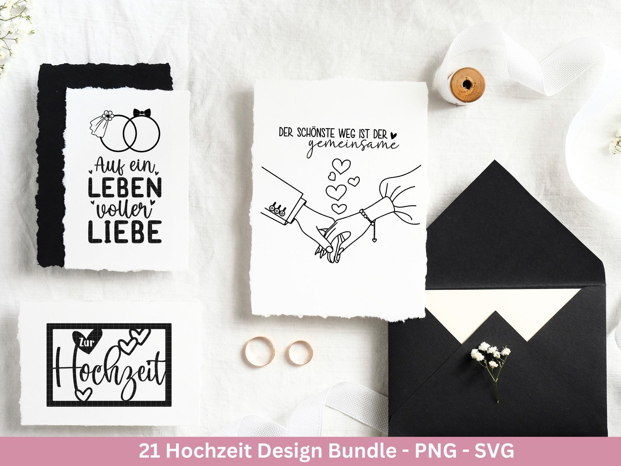 Hochzeit Plotterdatei - Laserdatei Hochzeit SVG kaufen