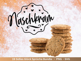 Keks Sprüche SVG für Keksdosen & Geschenkideen