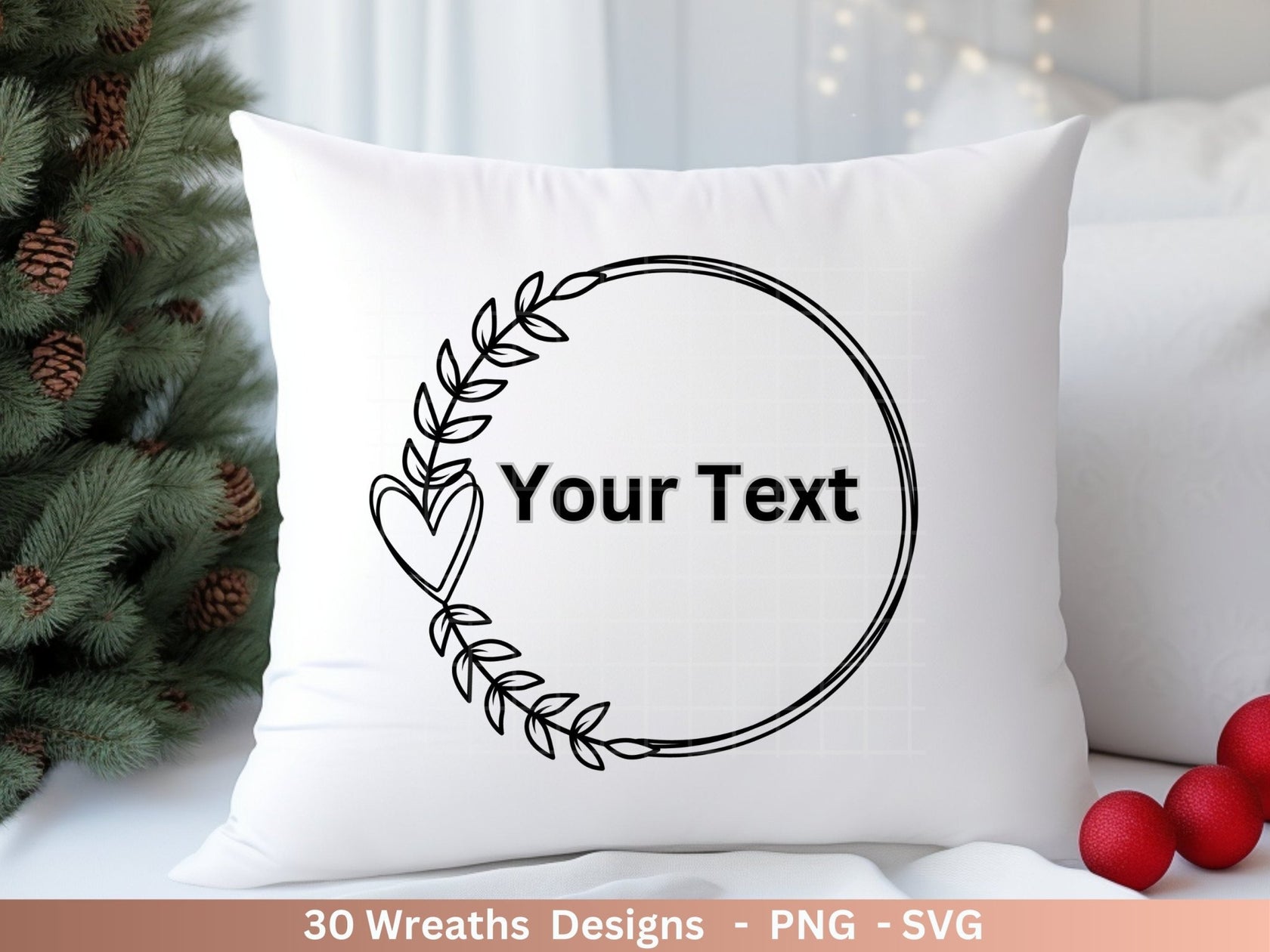 Plotterdatei Blumenkranz Monogramm kaufen