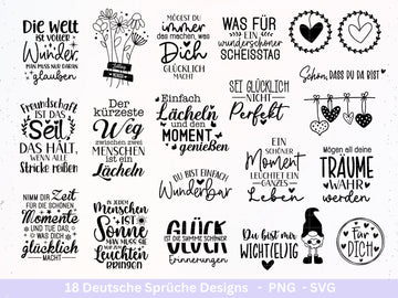 Deutsche Sprüche Plotterdateien online kaufen