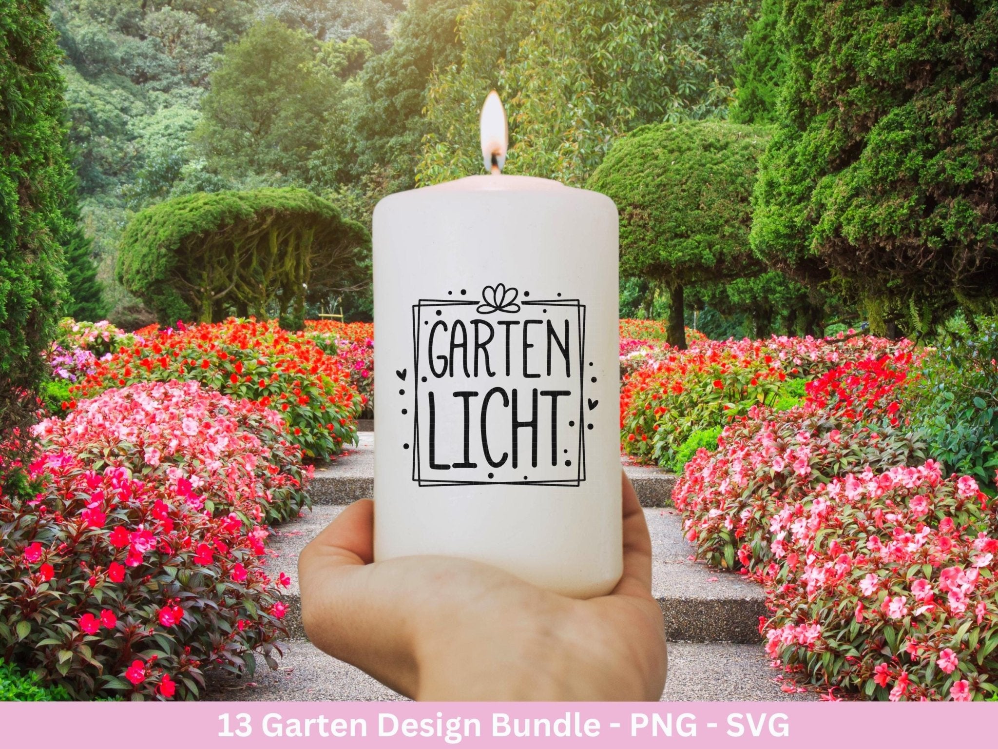 Plotterdatei Garten Frühling Gartenlicht Sprüche kaufen