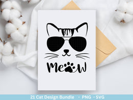 Plotterdatei Katze und Mond Phasen online kaufen