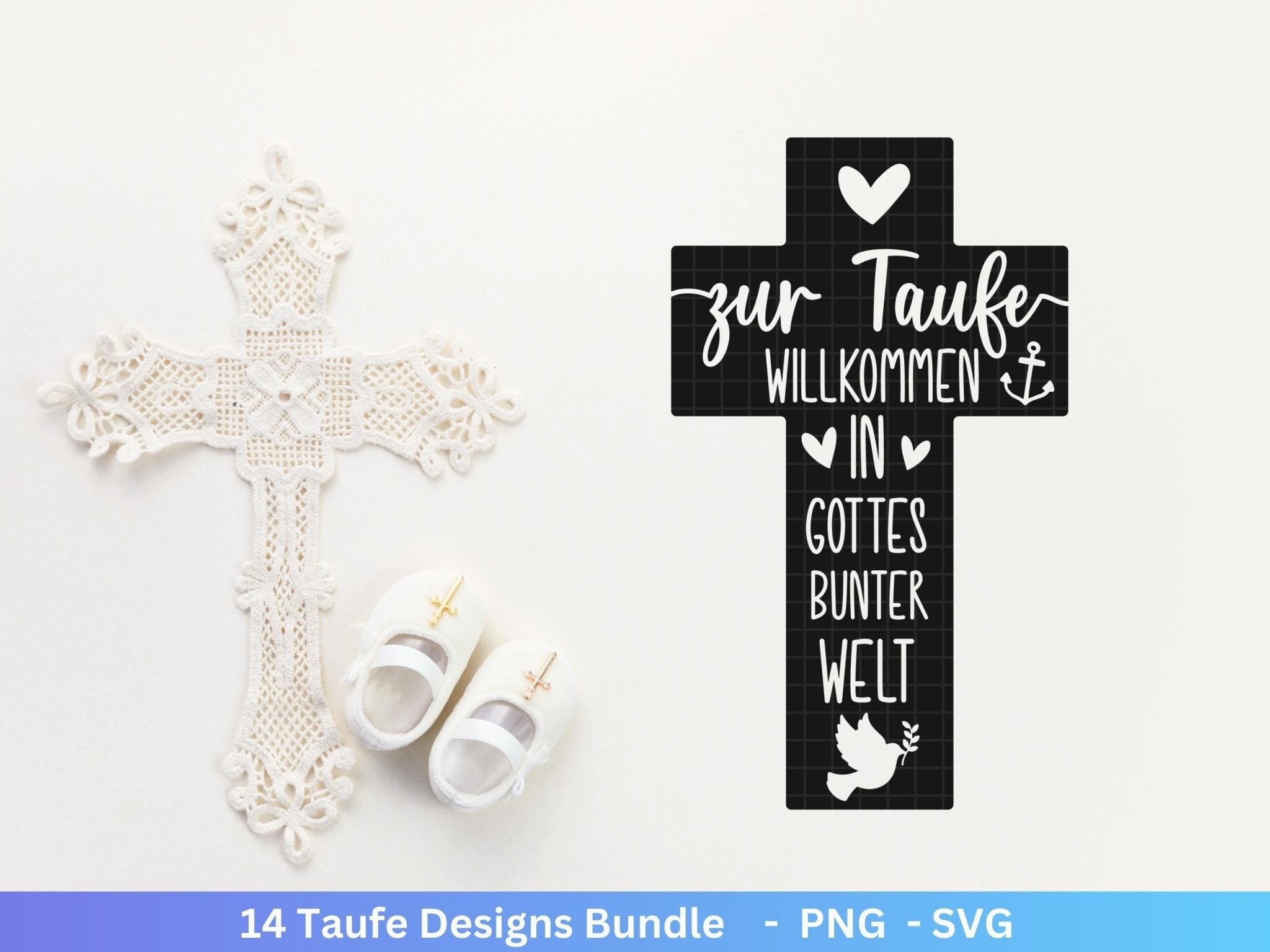 Plotterdatei Taufe für Taufgeschenke kaufen