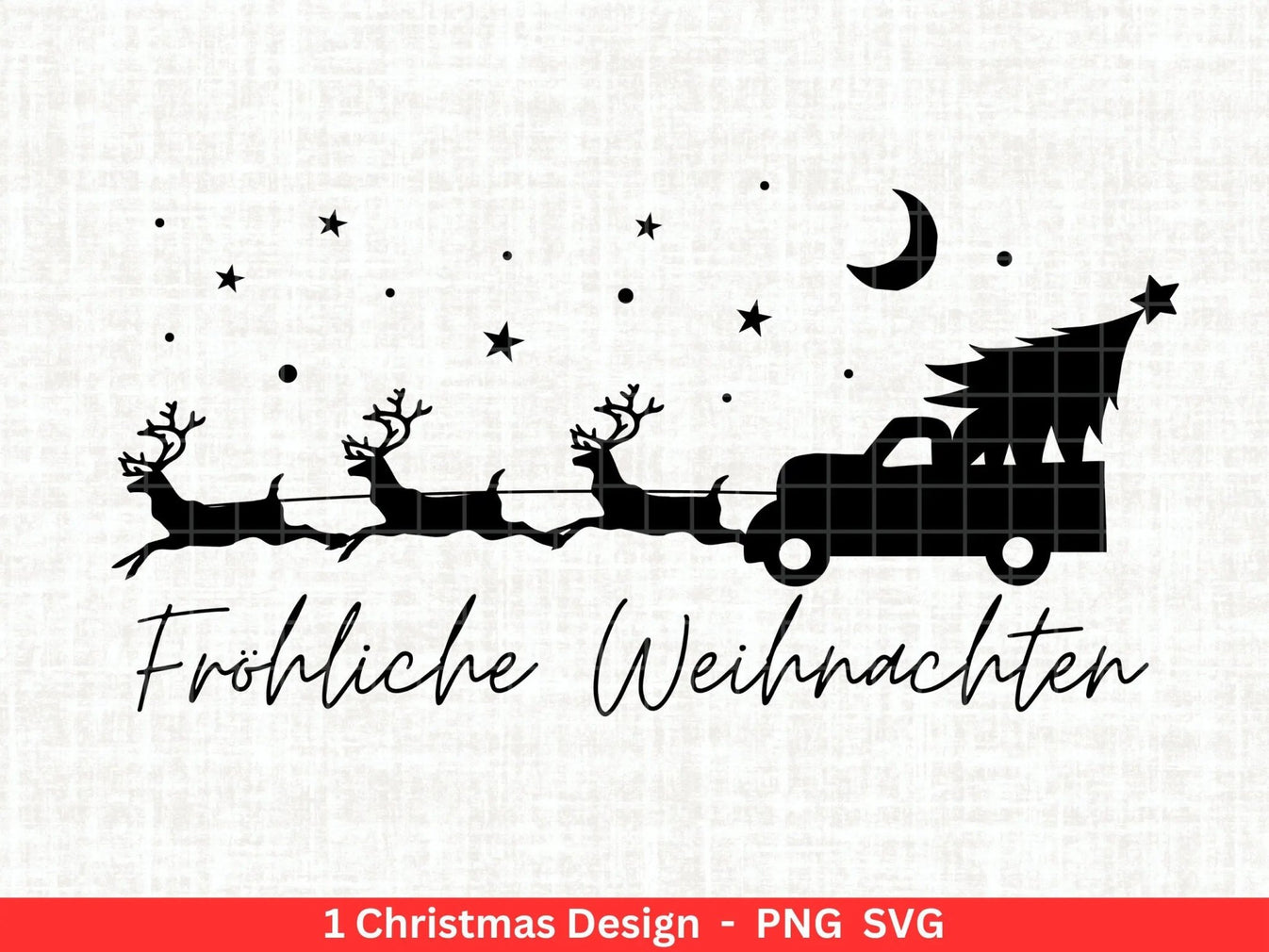 Plotterdatei Weihnachtsauto kaufen